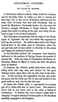 Christmas customs 1893