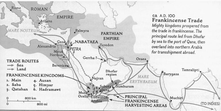 OMAN: Mythology and history of Frankincense or Hojari