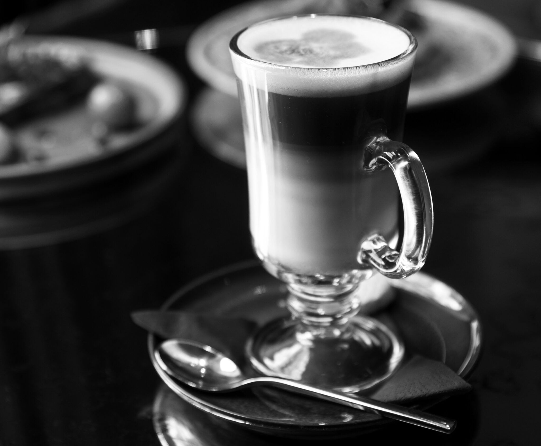 The Italian tradition of breakfast Cappuccino at the bar